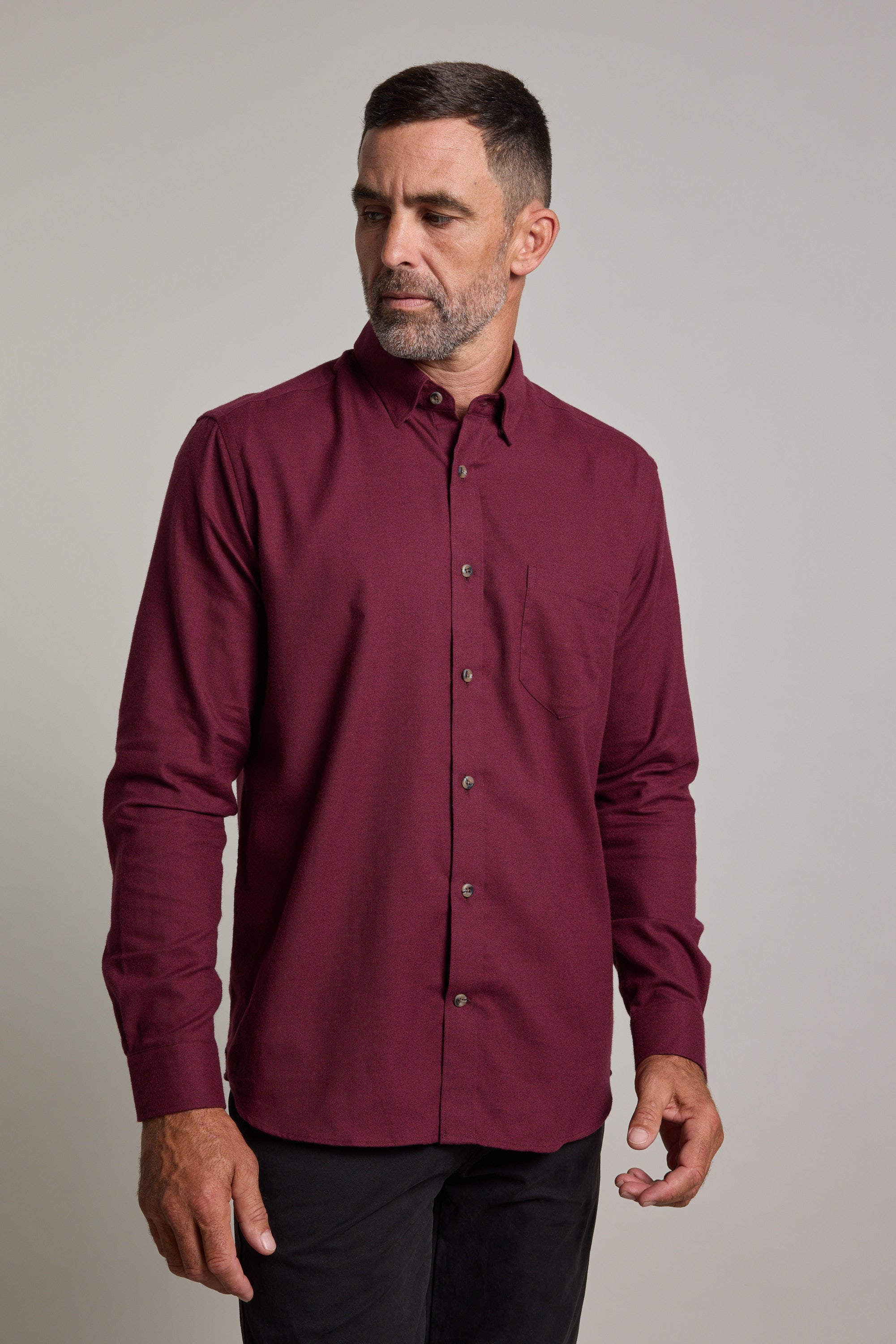 Shop Antonio Shirt C (BERRY) | Barkers