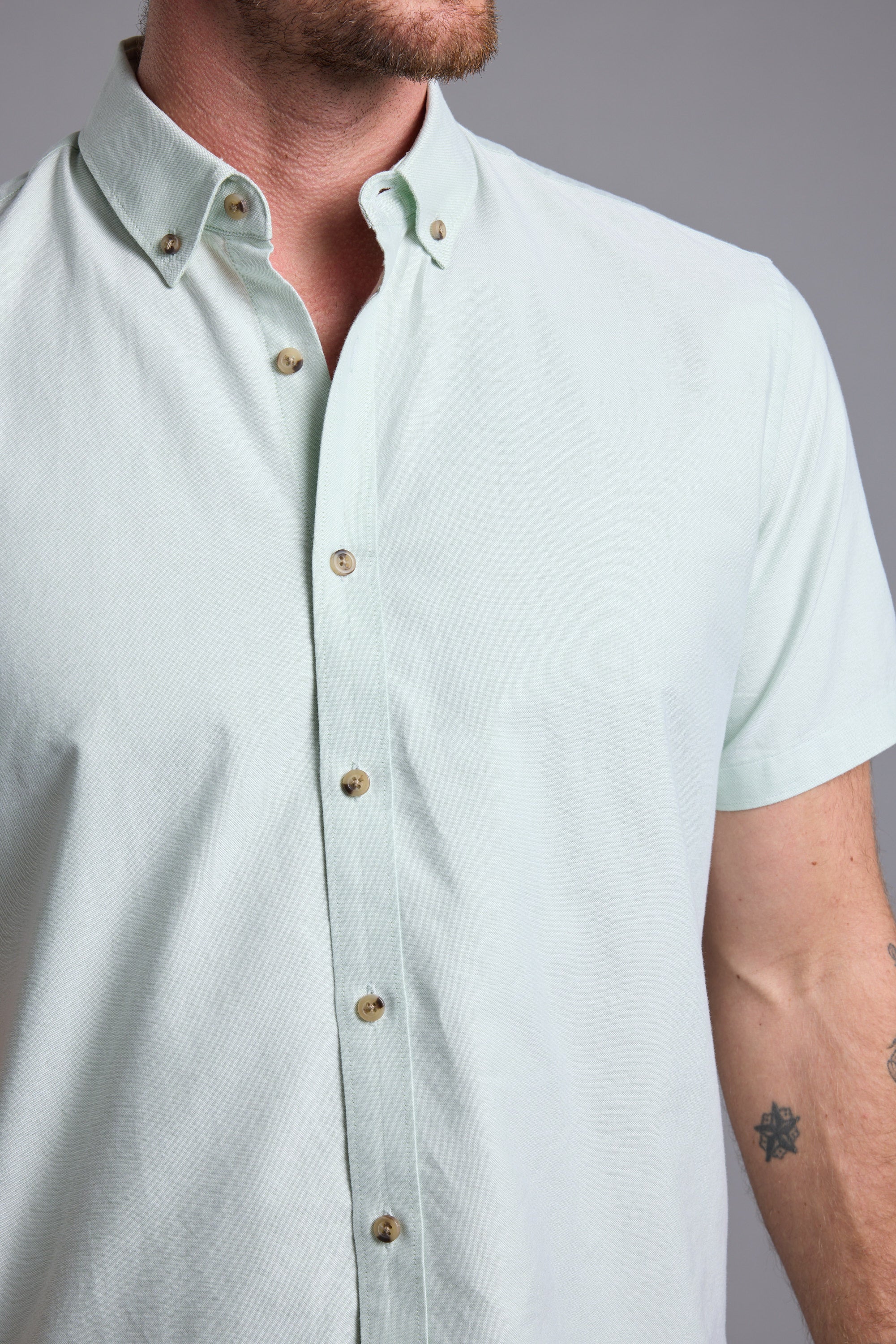 Shop Archer Oxford Shirt (LIME) | Barkers