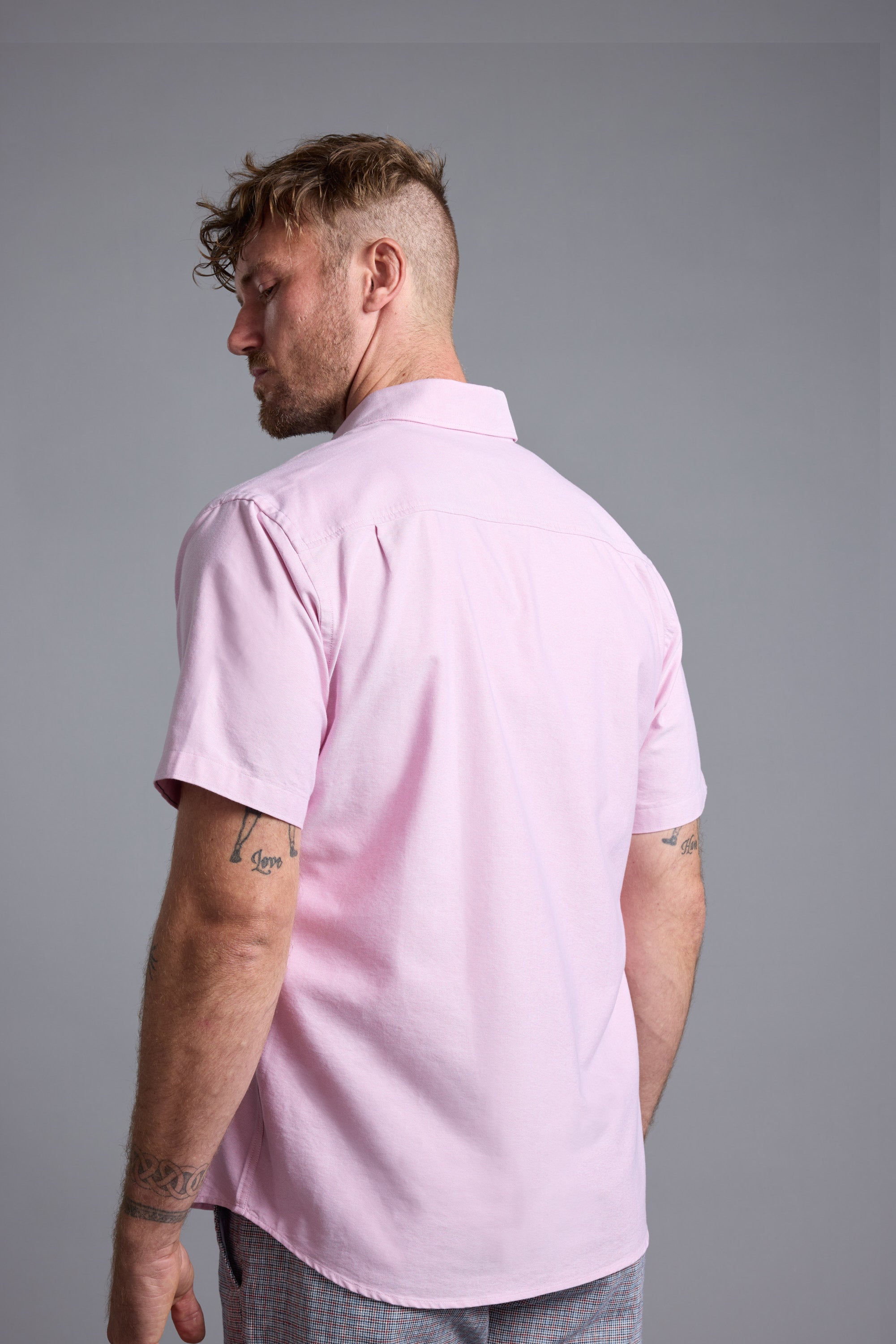 Shop Archer Oxford Shirt (PINK) | Barkers