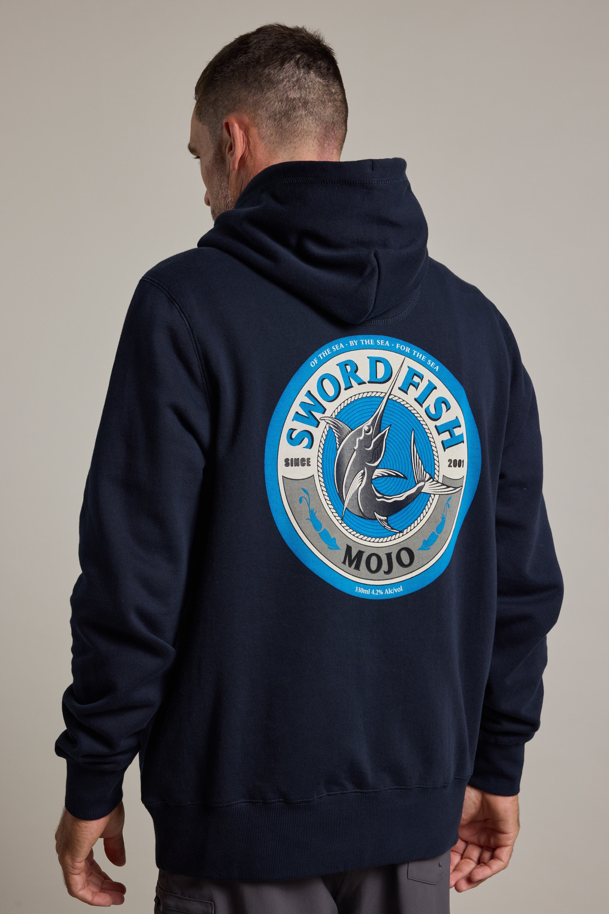 Shop Swordfish Mojo Logo Hoody (NAVY) | Swordfish Mojo – Barkers