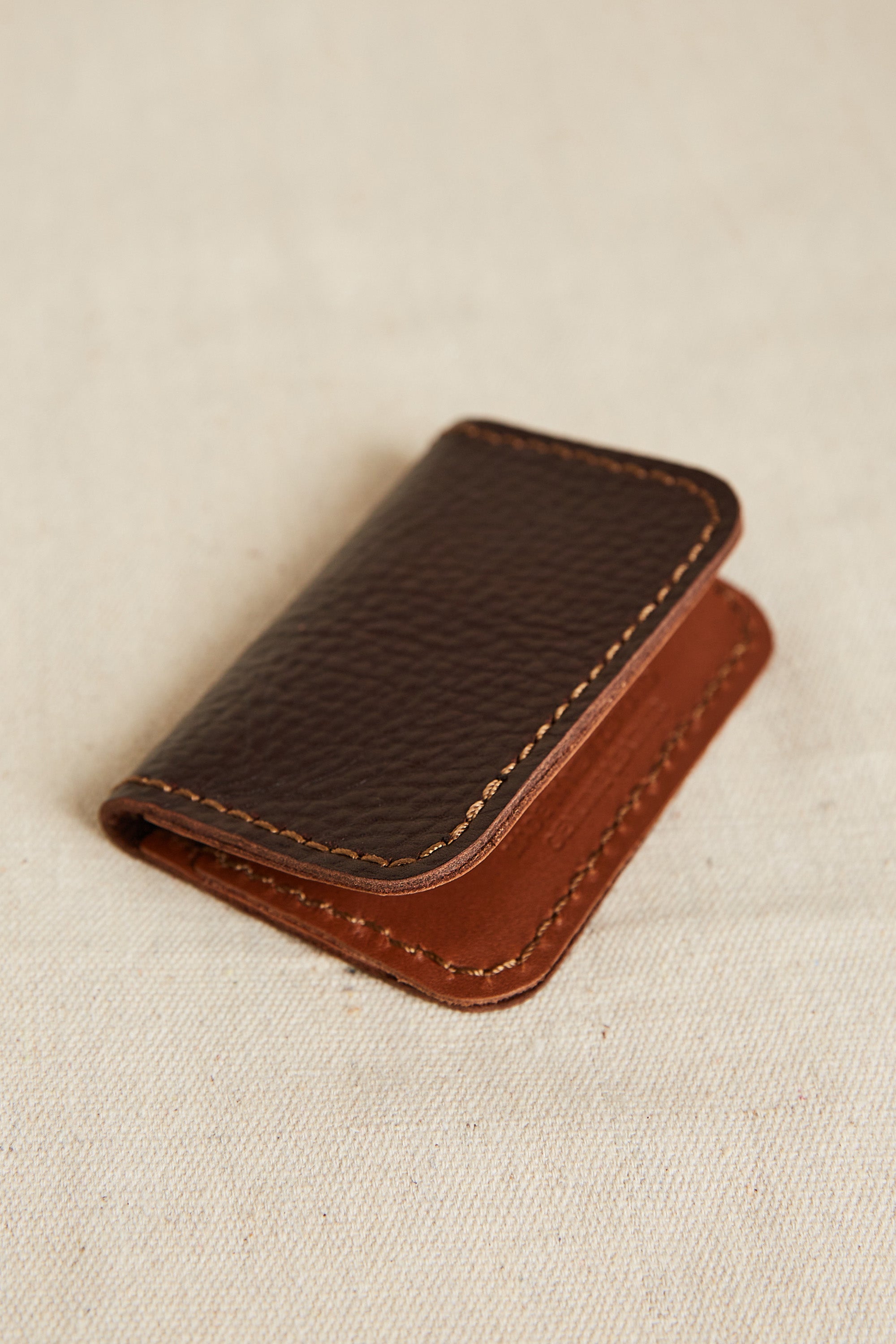 Shop Parisian Leather Fold Wallet (BROWN) | Parisian – Barkers